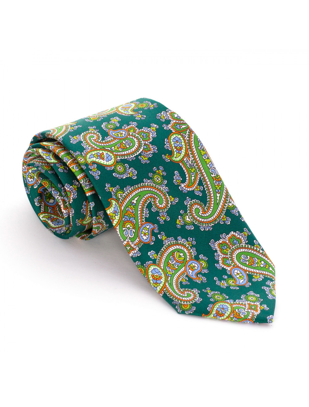 Corbata Verde Botella Cachemires